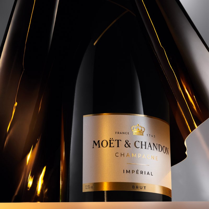 Champagne Moët & Chandon - Brut Impérial - Botella 75CL - Estuche ...