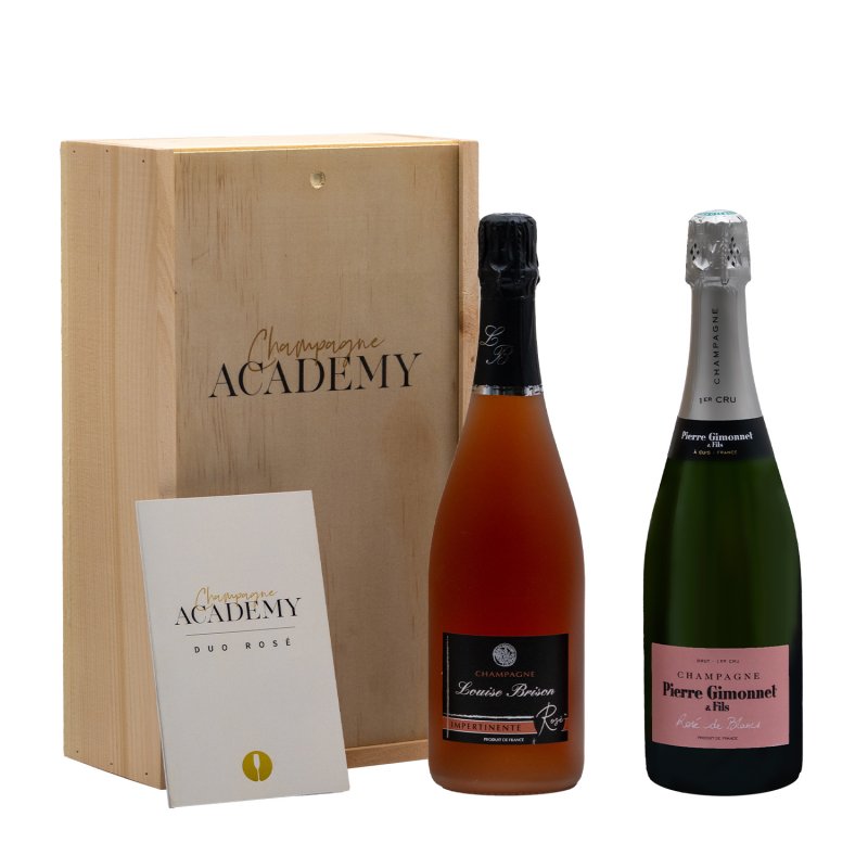 Champagne Plus de Bulles - Coffret Champagne Academy - Duo Rosé ...
