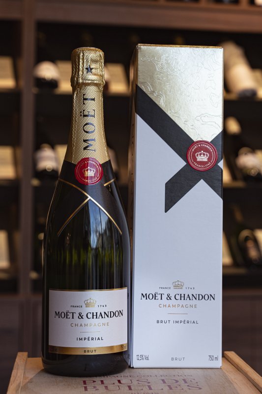 Champagne Moët & Chandon - Brut Impérial - Bottiglia 75 cl - Astuccio | Plus de Bulles