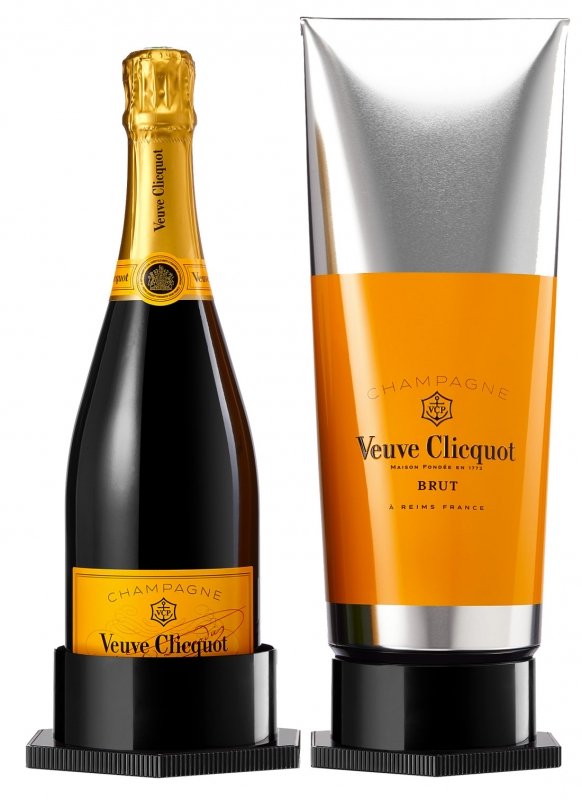 Veuve Clicquot Champagne - Coffret Gouache - Bottle 75cl - Presentation ...