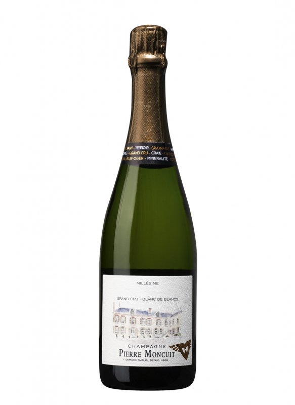 Champagne Pierre Moncuit - Millésime 2014 Extra Brut Grand Cru ...