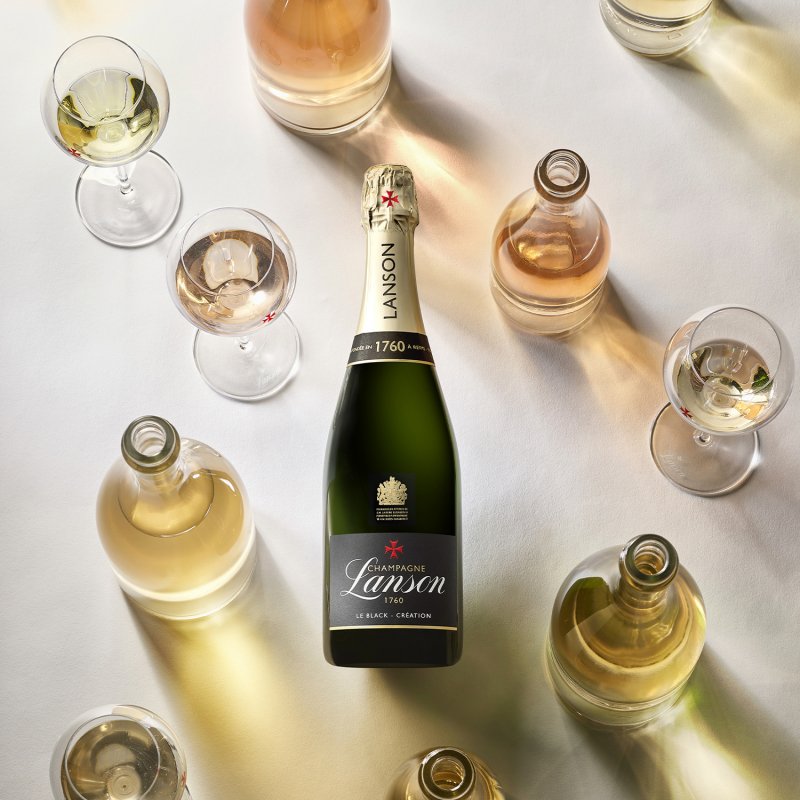 Champagne Lanson - Le Black - Création 257 - Bouteille 75CL | Plus de ...